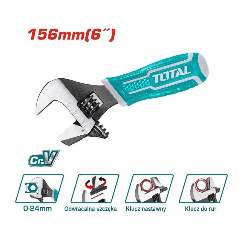 Nastawny klucz hydrauliczny | klucz żabka do rur